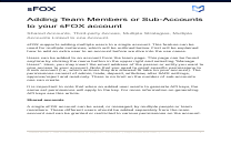 sFOX - Products, Competitors, Financials, Employees, Headquarters Locations