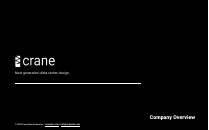 Crane Data Centers - Products, Competitors, Financials, Employees, Headquarters Locations